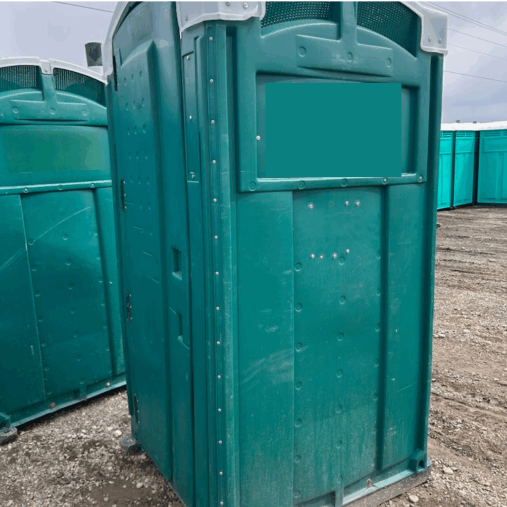 Used Single Construction Portable Toilets - Crapper King